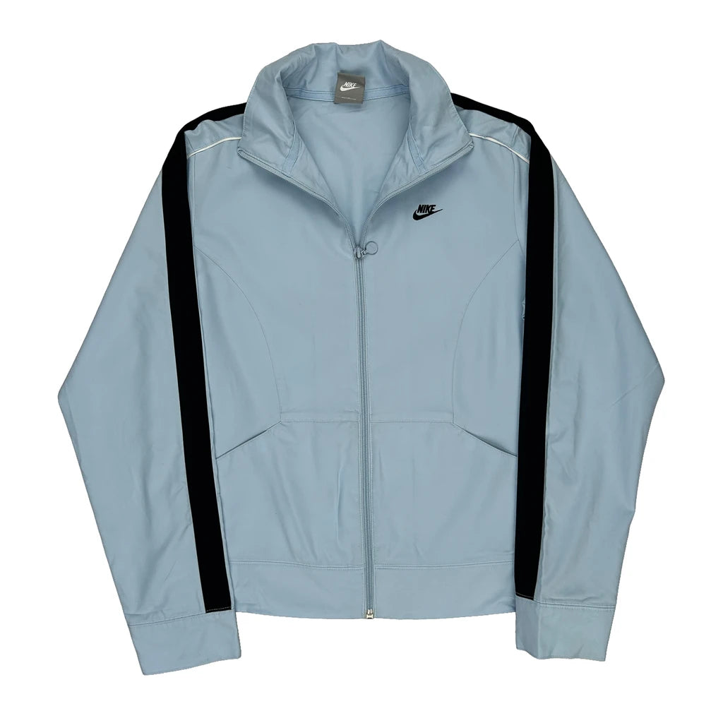 Nike Jacket - Medium Blue Cotton – Thrifted.com