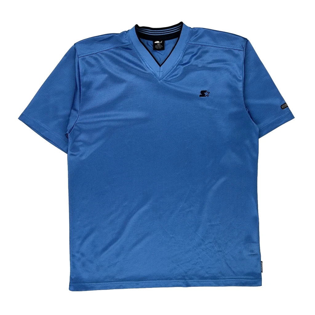 Starter Jersey - Medium Blue Polyester – Thrifted.com