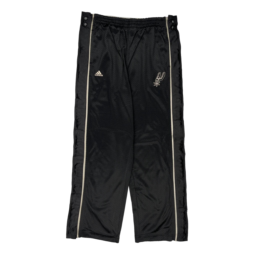 San Antonio Spurs Adidas Nba Tracksuit - Large Black Polyester ...