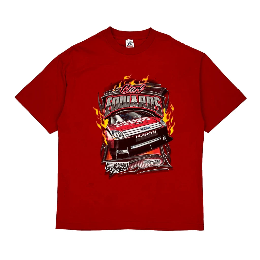 Alstyle Nascar T-Shirt - XL Red Cotton – Thrifted.com