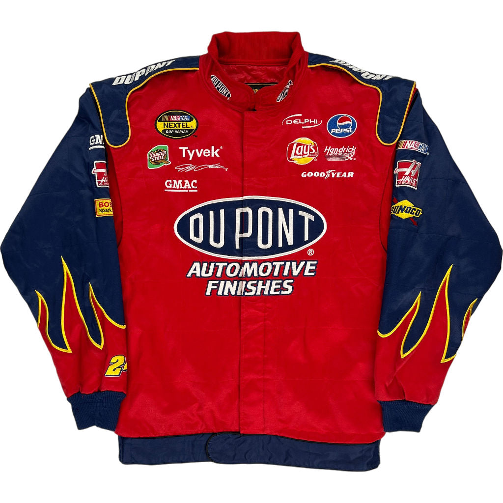 Chase Authentics NASCAR Jacket - Large - Red Cotton – Thrifted.com