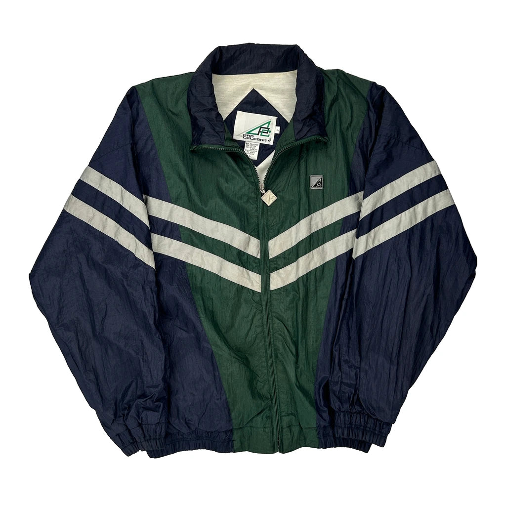 Pro Celebrity Shell Jacket - Large Block Colour Polyester Blend ...
