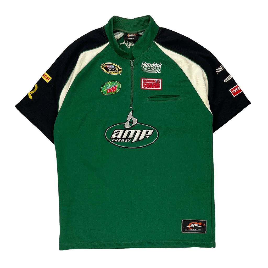 Nascar Chase Authentics Nascar Polo Shirt - Large Black Polyester ...