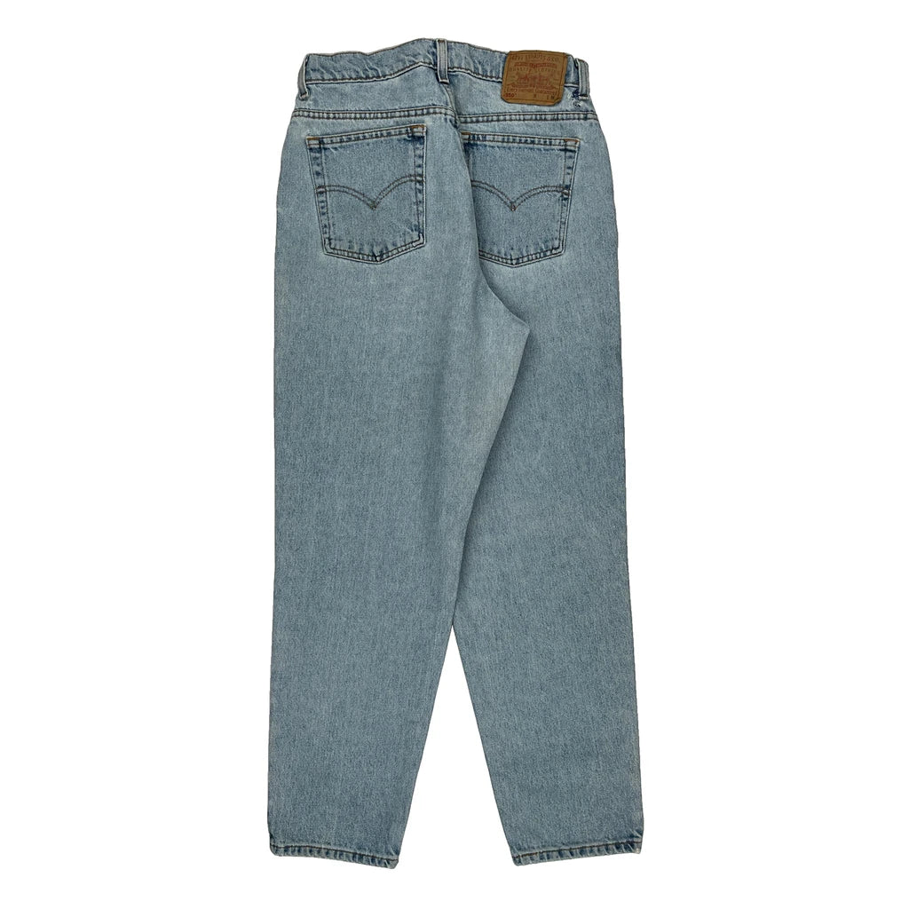 Levis Jeans - 34W 31L Light Wash Cotton – Thrifted.com
