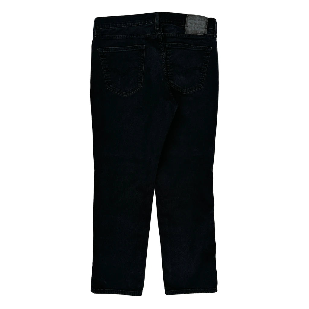 Levis Jeans - 34W 29L Black Cotton – Thrifted.com