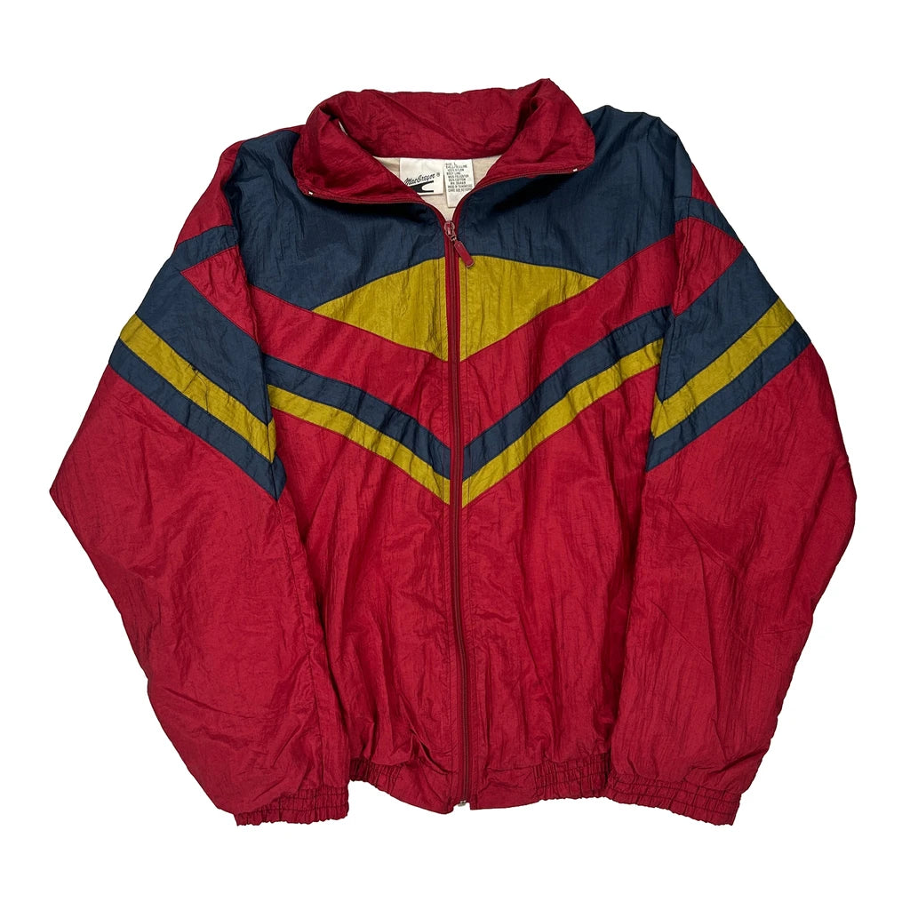Macgregor Shell Jacket - Large Red Nylon – Thrifted.com
