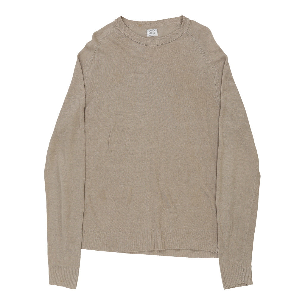 C.P. Company Jumper - XL Beige Hemp – Thrifted.com