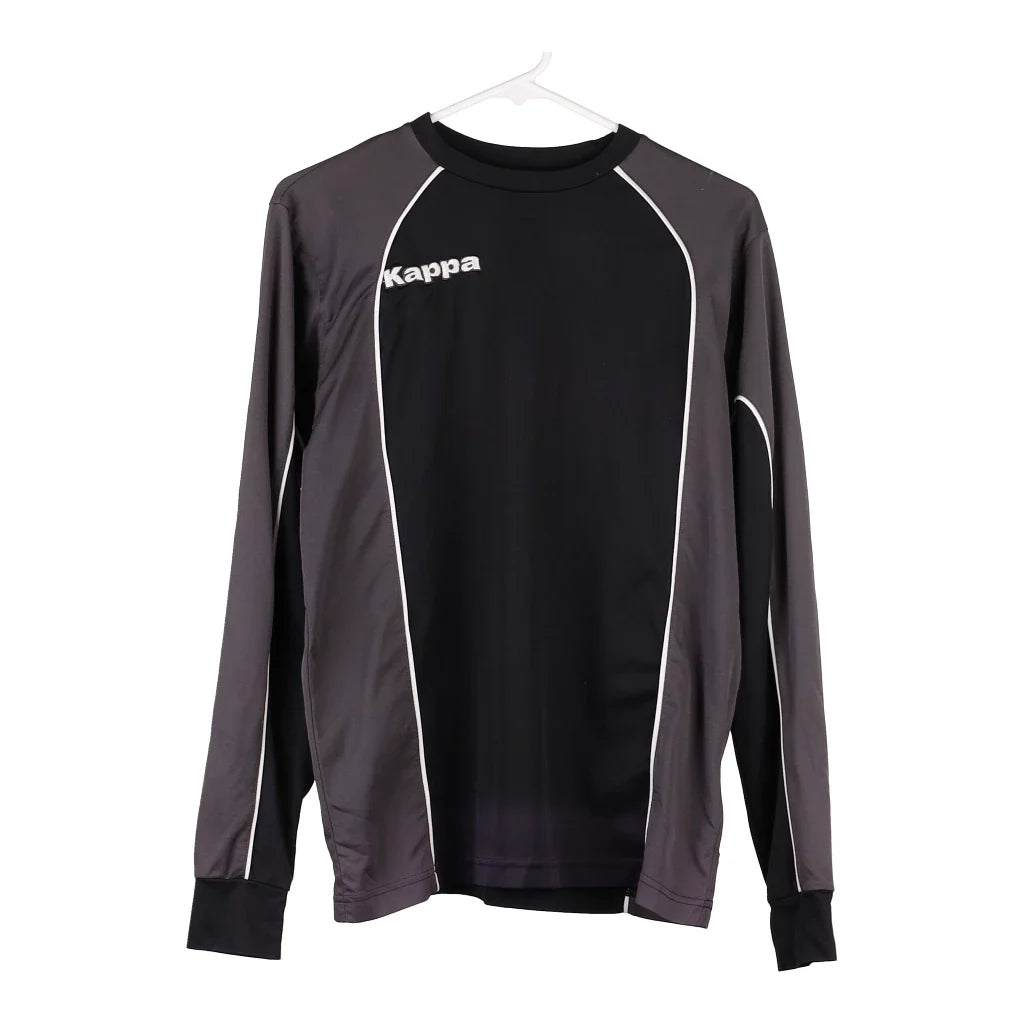 Kappa Long Sleeve Top - Small Black Polyester – Thrifted.com