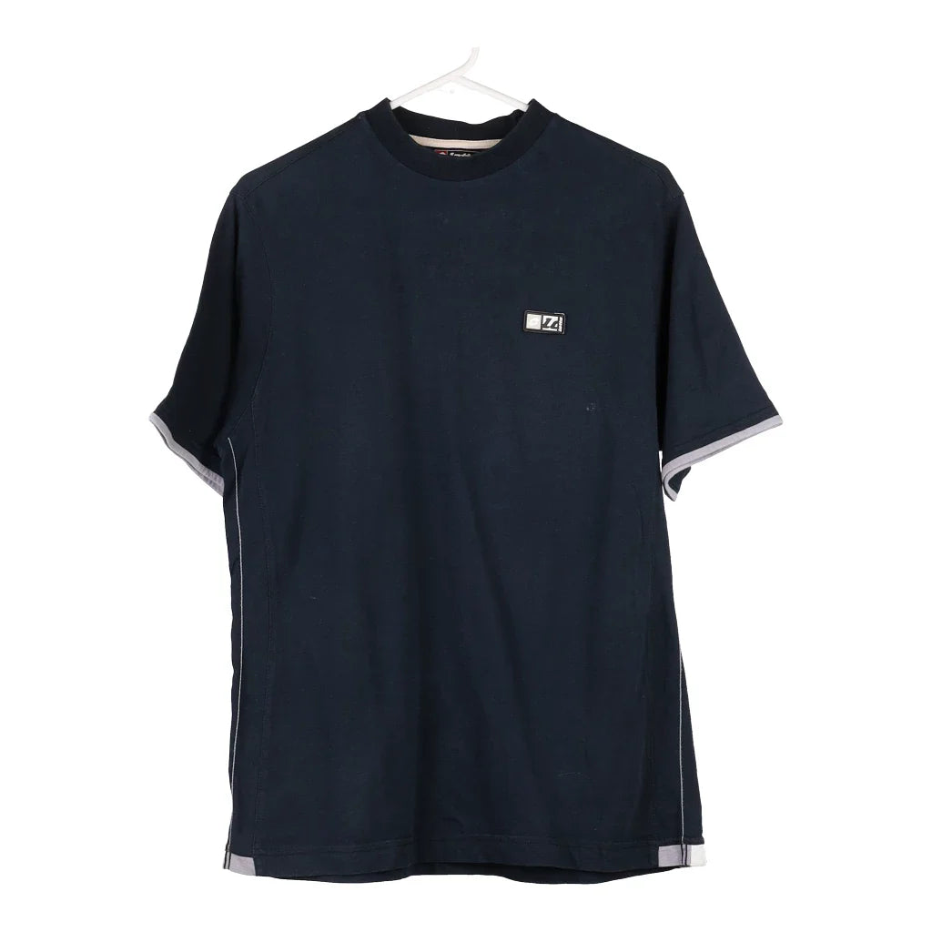 Lotto Polo Shirt - Medium Navy Cotton – Thrifted.com