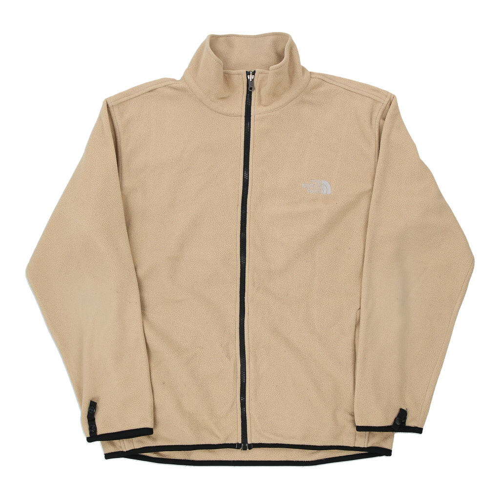 The North Face Fleece - Large Beige Polyester – Thrifted.com