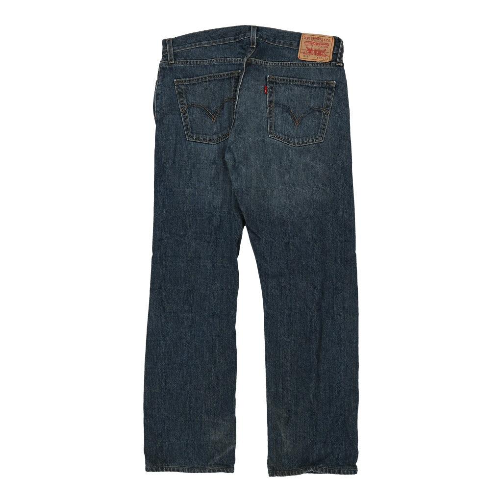 514 Levis Jeans - 34W 29L Dark Wash Cotton – Thrifted.com
