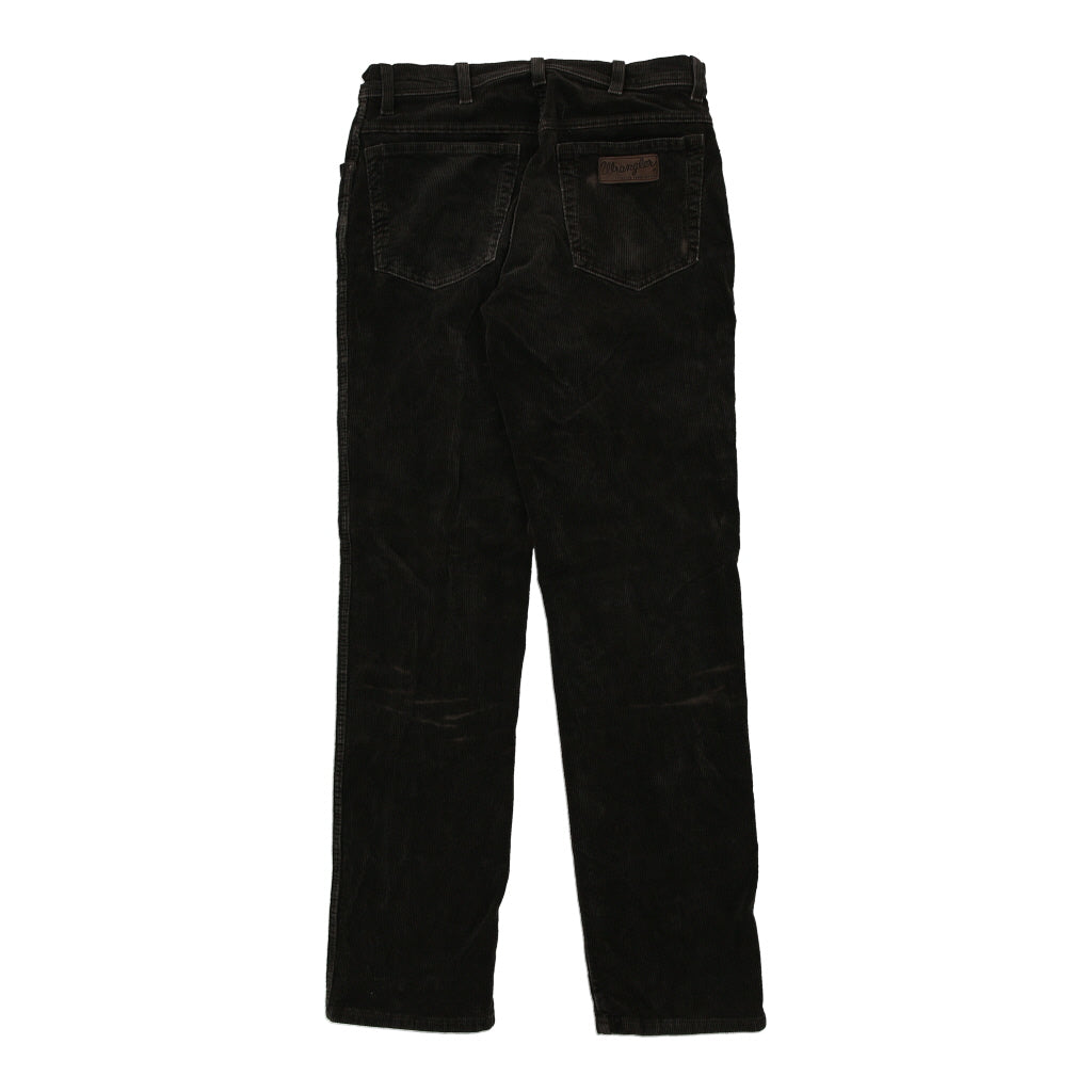 Wrangler Cord Trousers - 32W 34L Brown Cotton – Thrifted.com