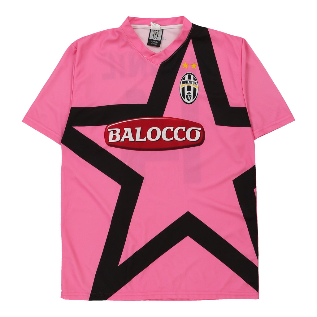 Replica Football Football Shirt - Small Pink Polyester – Thrifted.com