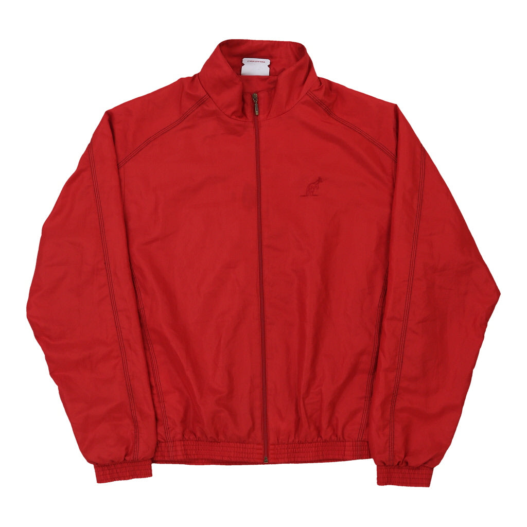 Australian Jacket - Large Red Polyester – Thrifted.com