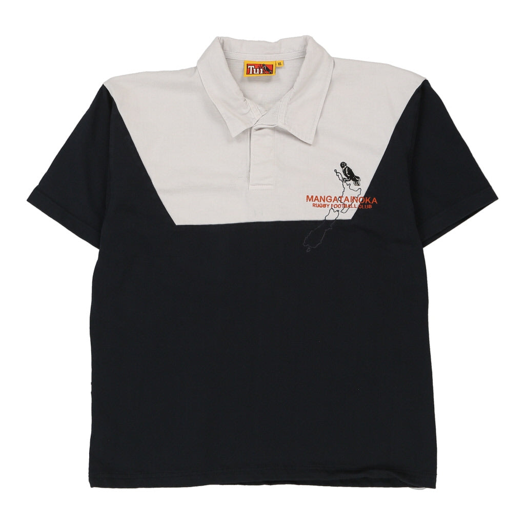 Mangatainoka Rugby Football Club Tui Polo Shirt - XL Navy Cotton ...