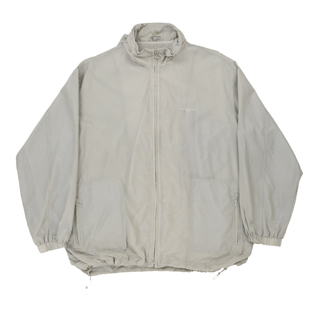 Naf Naf Jacket - Medium Grey Nylon – Thrifted.com