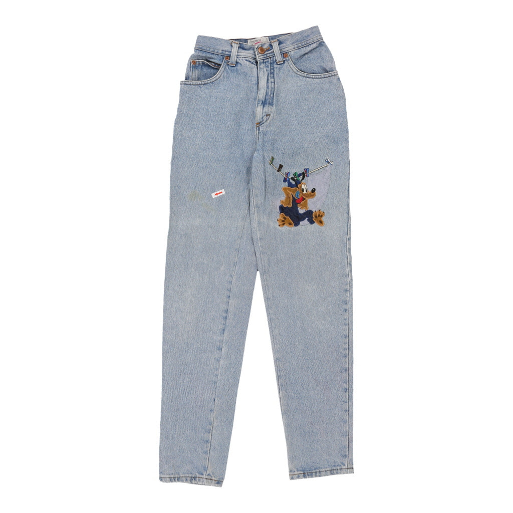 14 Years Emmanuel Schvili Cartoon Jeans - Small Blue Cotton – Thrifted.com