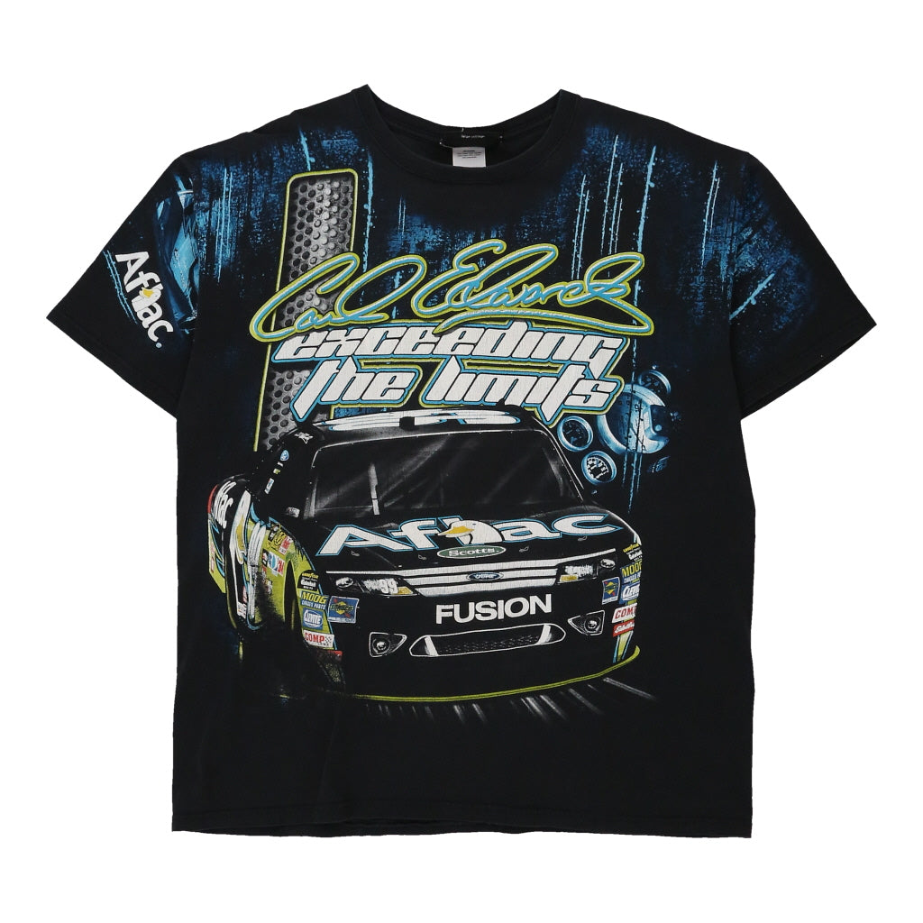 Carl Edwards Chase Authentics Nascar T-Shirt - XL Black Cotton ...