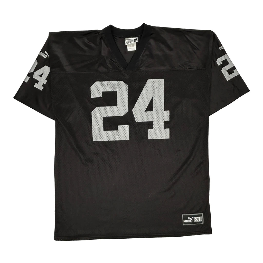 Las Vegas Raiders Woodson 24 Puma Nfl Jersey - XL Black Nylon ...