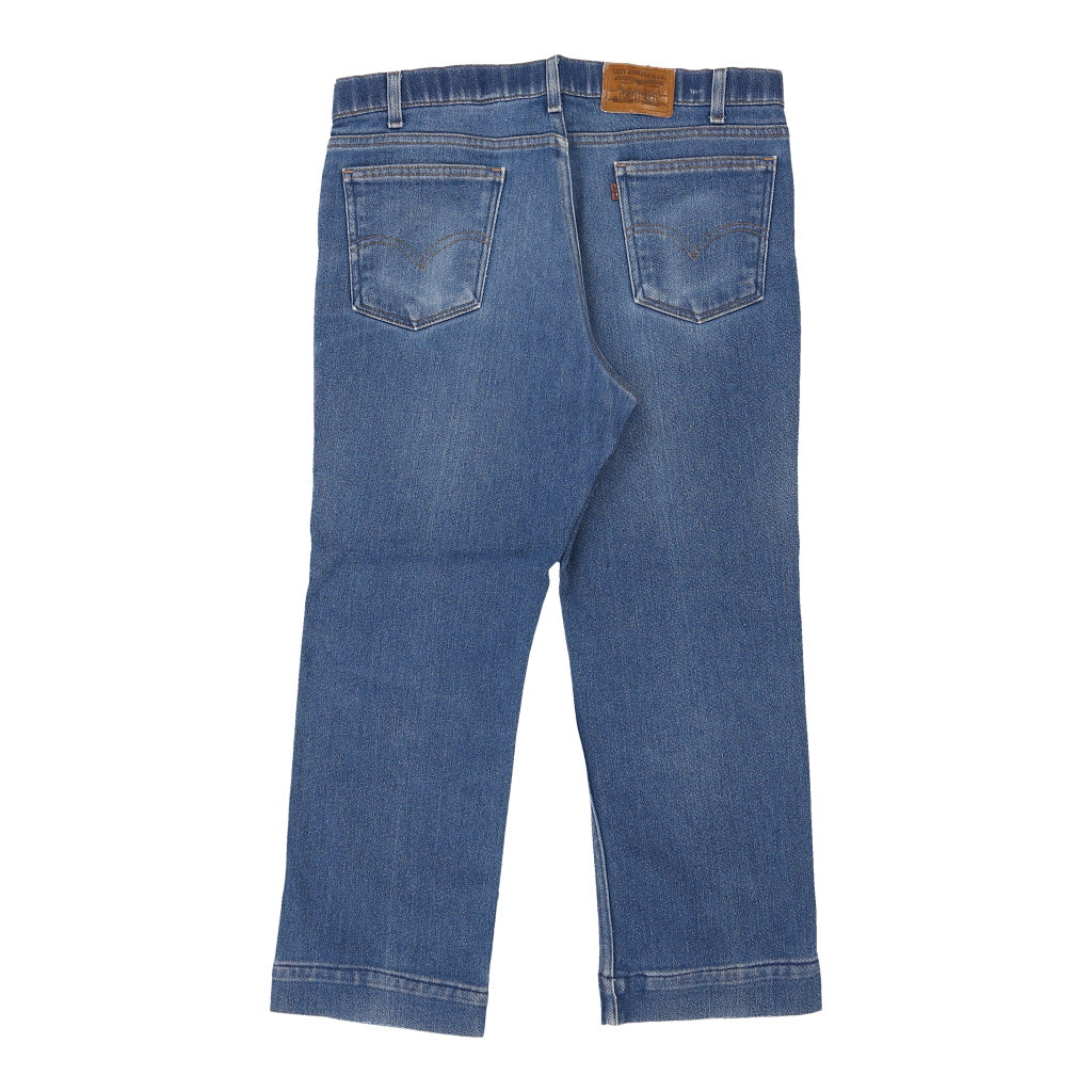 Orange Tab Levis Jeans - 34W 26L Blue Cotton – Thrifted.com