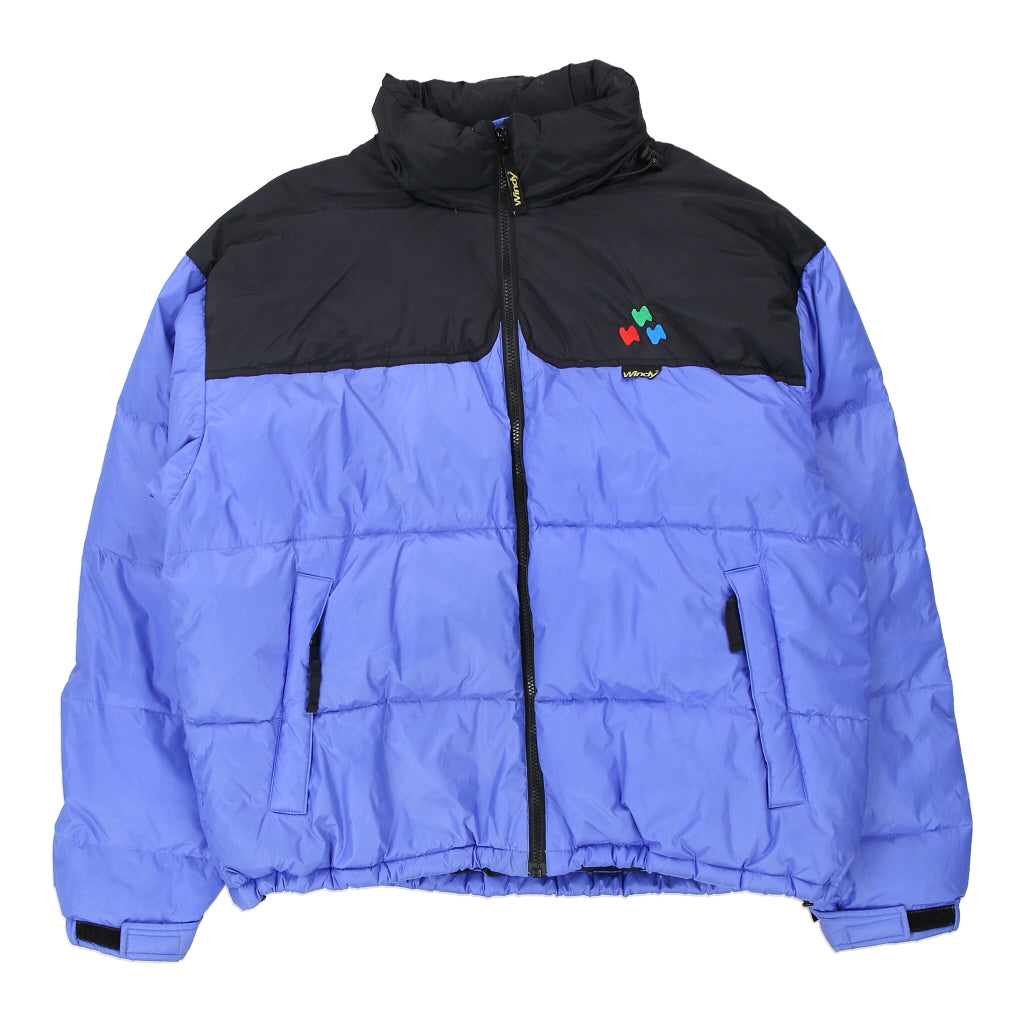 Windy Puffer - XL Blue Polyester – Thrifted.com