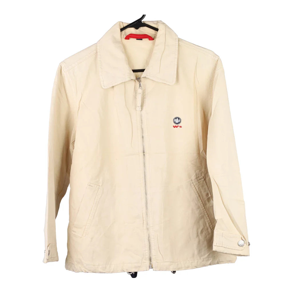 Murphy & Nye Jacket - Medium Beige Cotton Blend – Thrifted.com