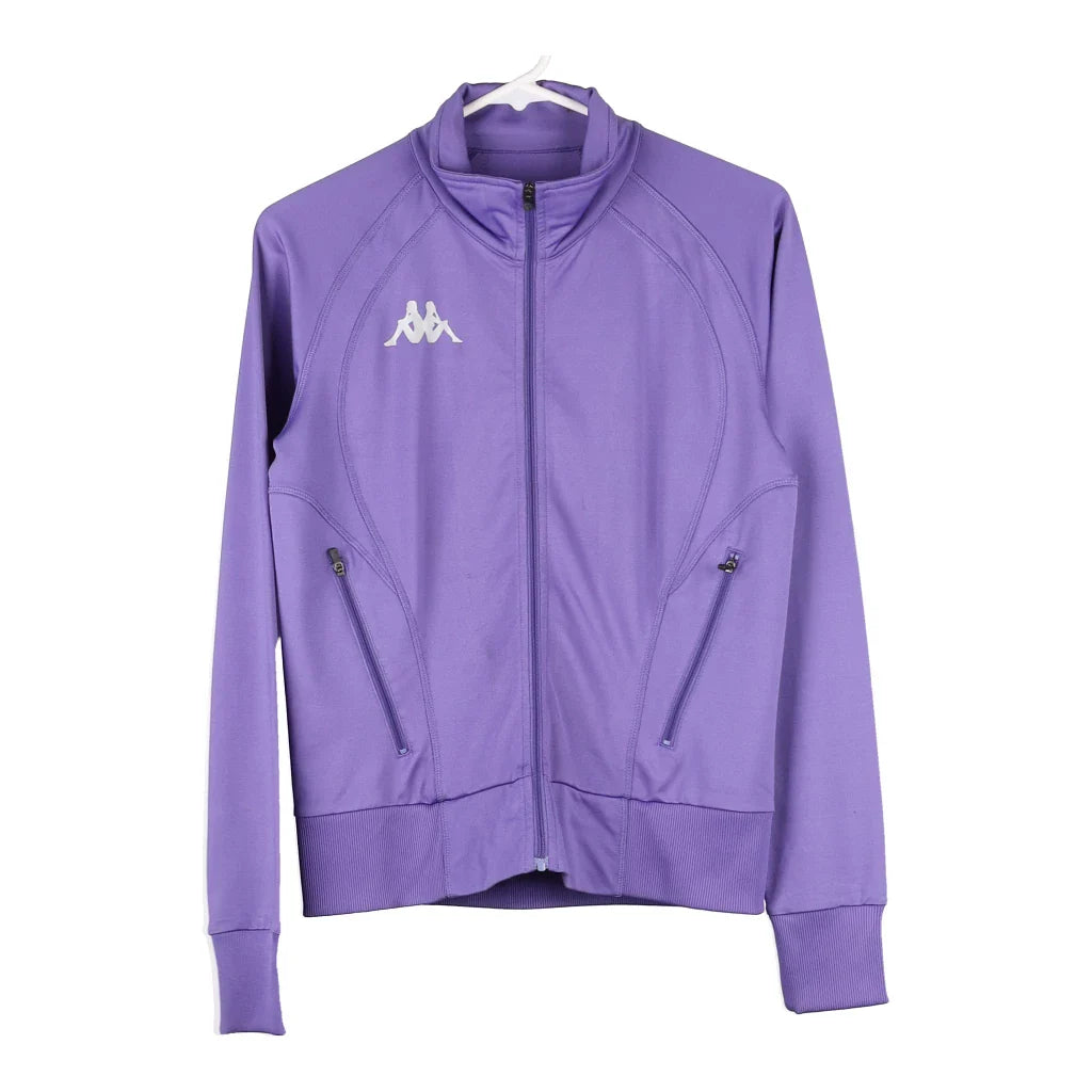 Kappa Track Jacket - Medium Purple Polyester – Thrifted.com