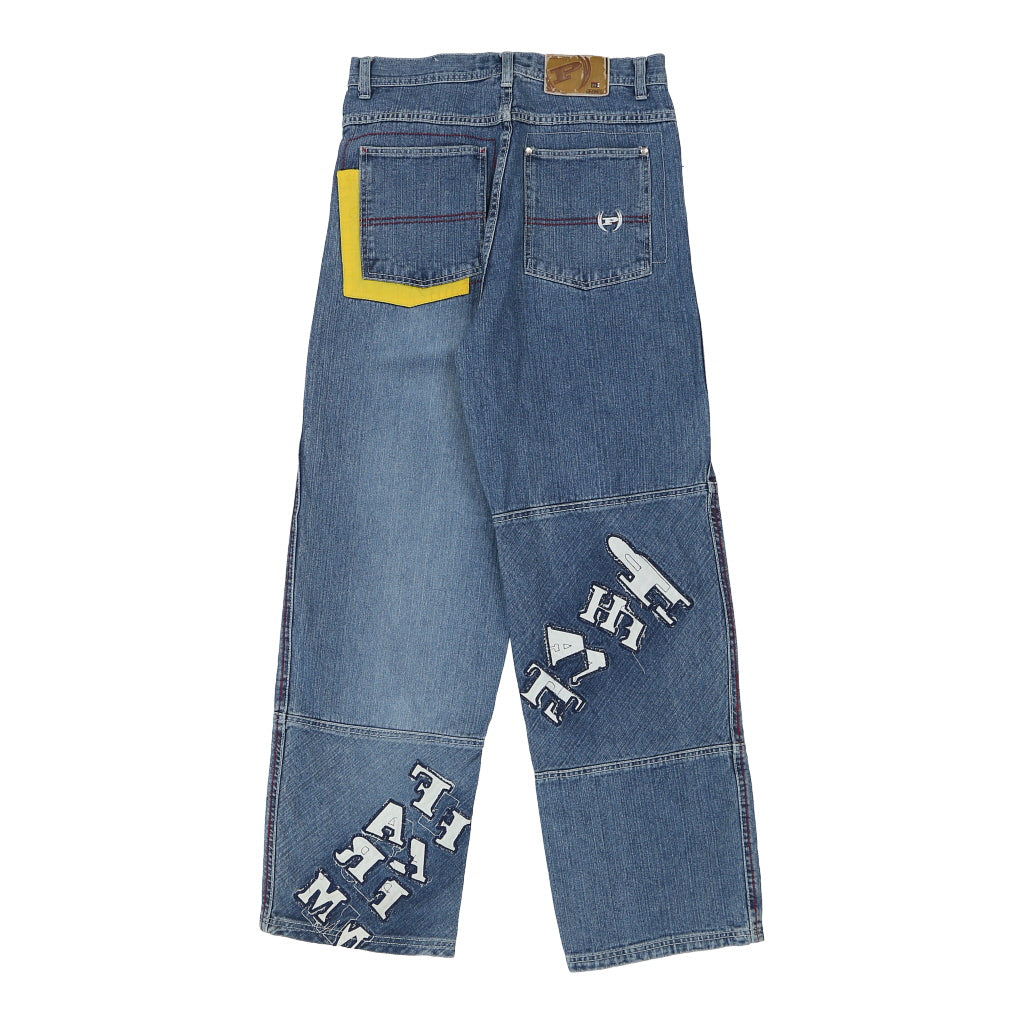 Phat Farm Jeans - 30W 31L Blue Cotton – Thrifted.com