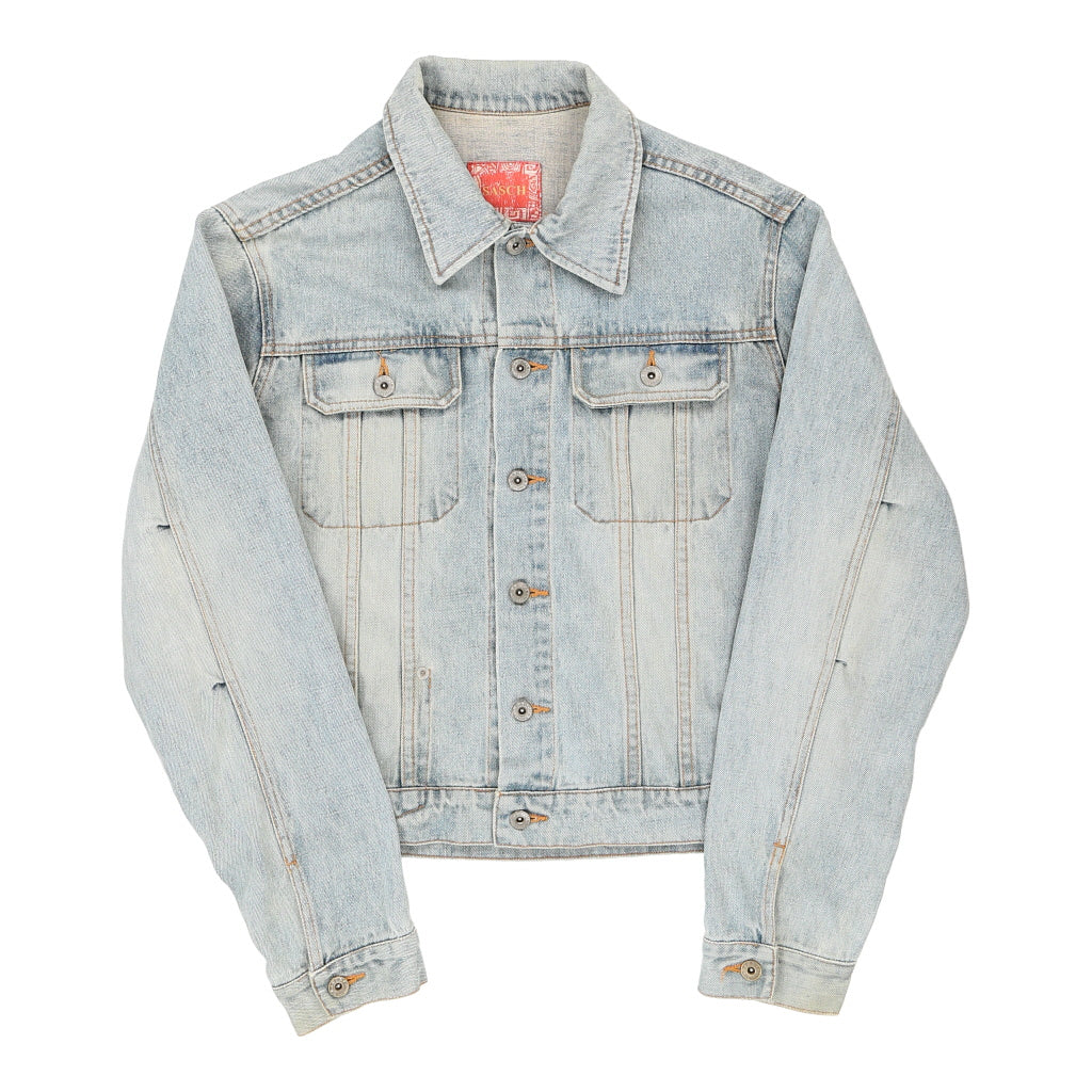 Sasch Denim Jacket - Small Light Wash Cotton – Thrifted.com
