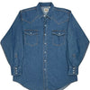 Ely Cattleman Denim Shirt - XL Blue Denim – Thrifted.com