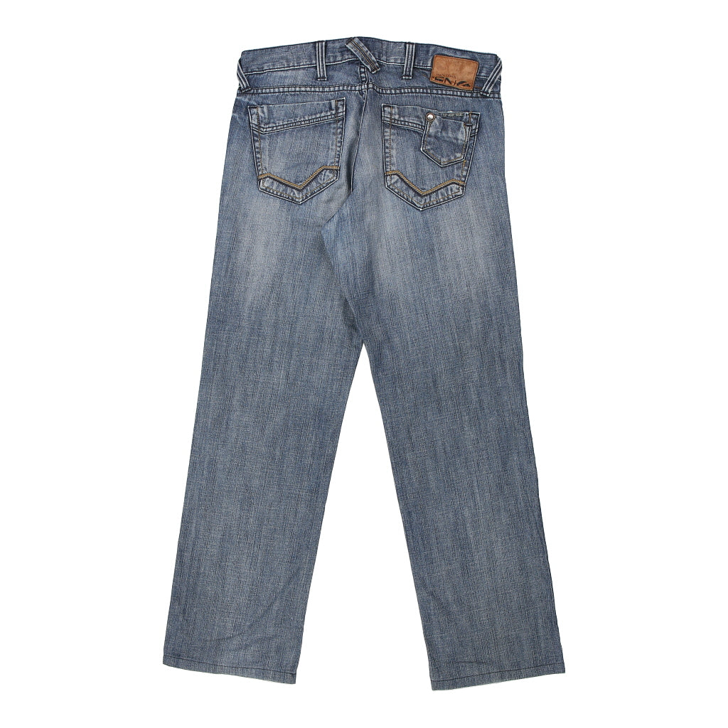 Energie Jeans - 34W 32L Blue Cotton – Thrifted.com