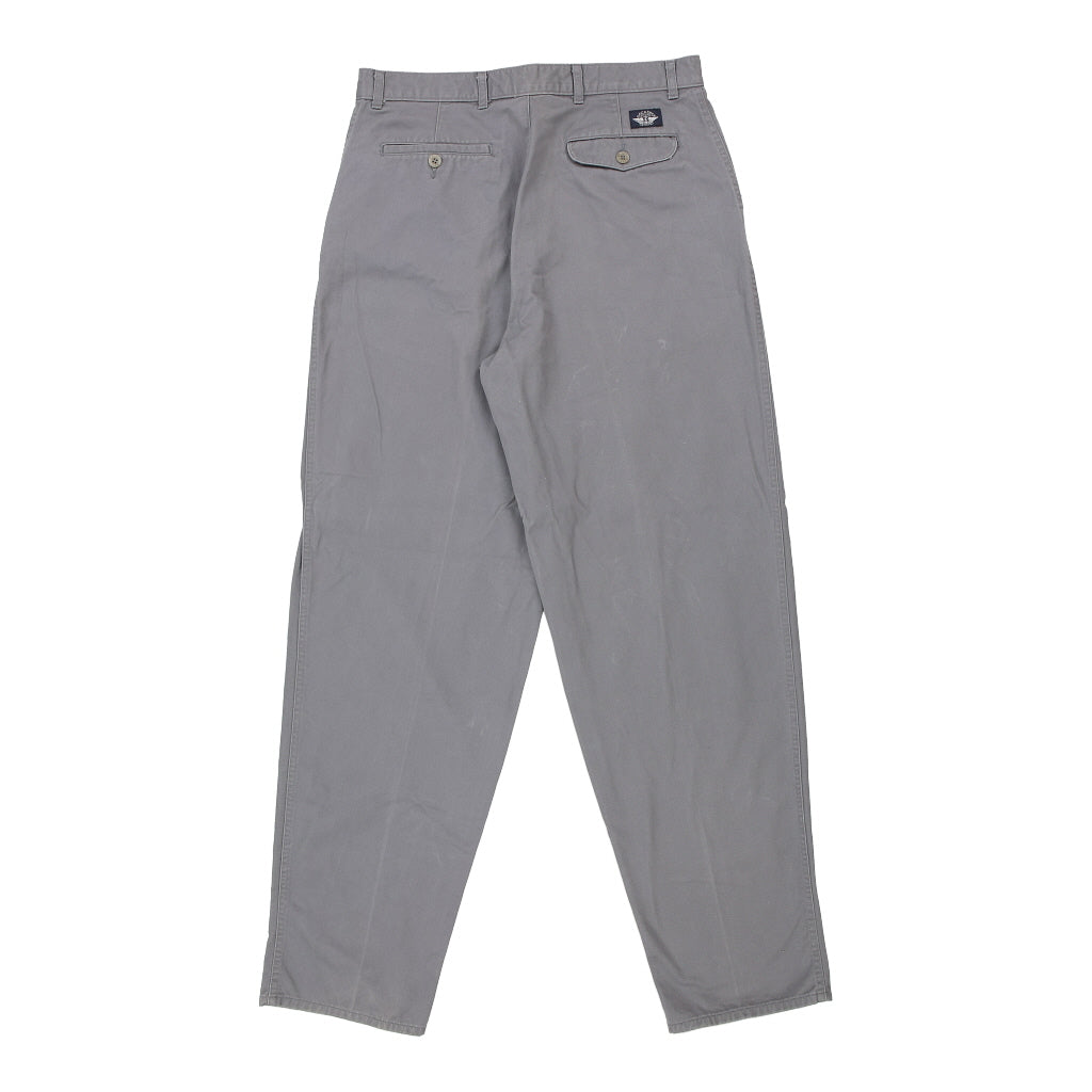 Dockers Chinos - 33W 33L Grey Cotton – Thrifted.com
