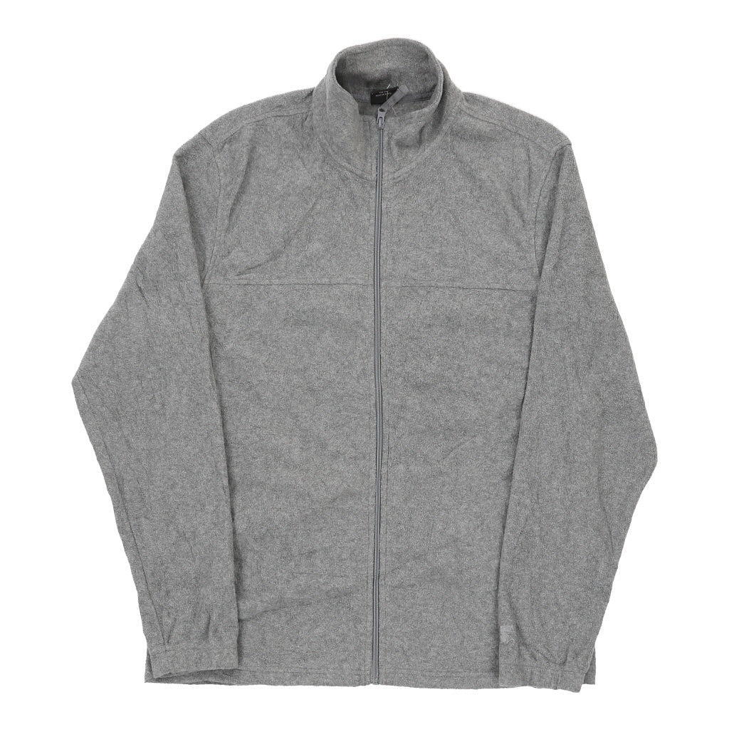 Starter Fleece - Medium Grey Polyester – Thrifted.com